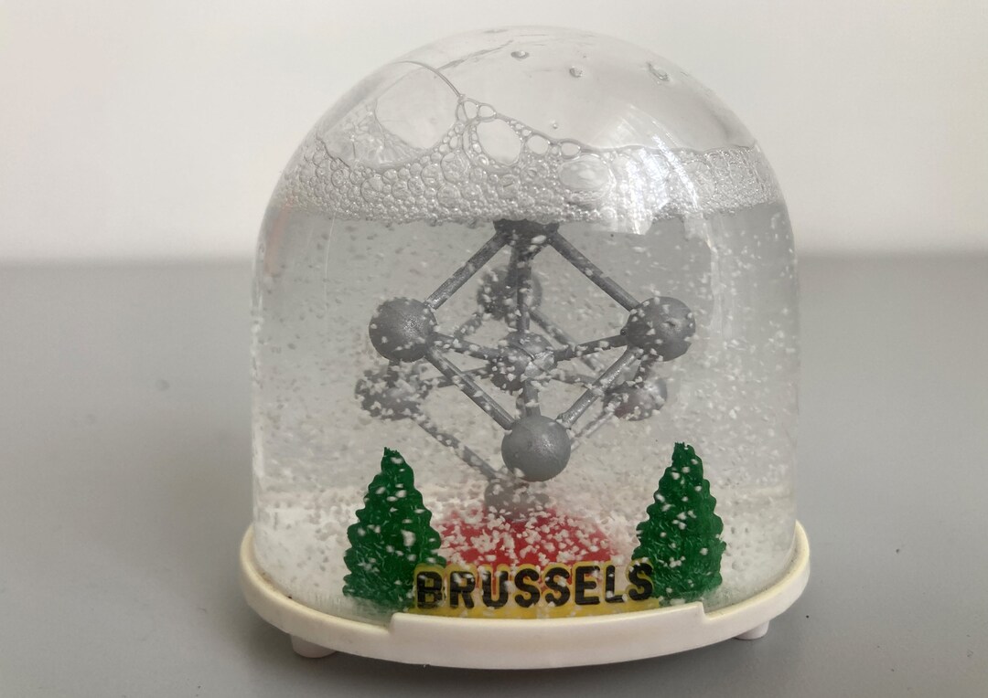 Atomium Snow Globe in Brussels - Etsy