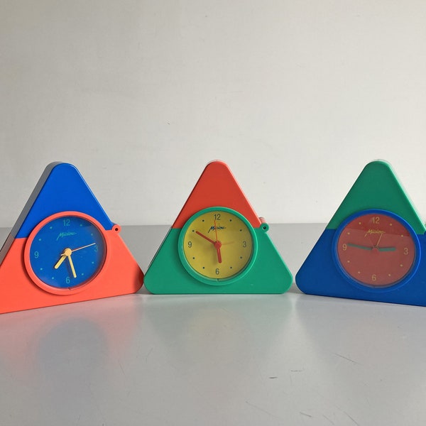 80s Wall Clock - Etsy