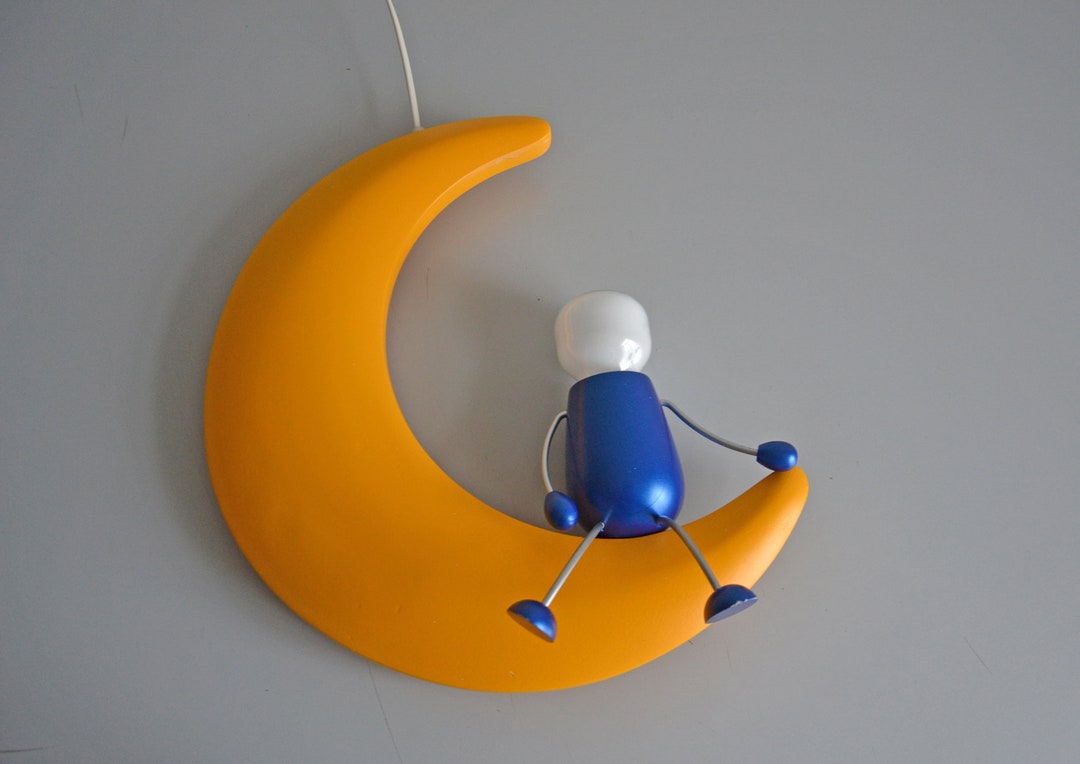Little Prince Moon Ceiling Light Suspension, Design Philips Lunardo for Massive - Etsy