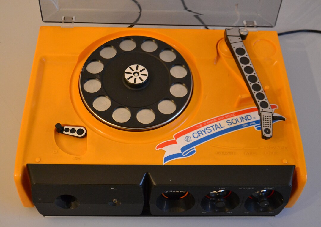 Vintage Turntable Sanyo Model SPT 1100 Phonograph Player 45t - Etsy