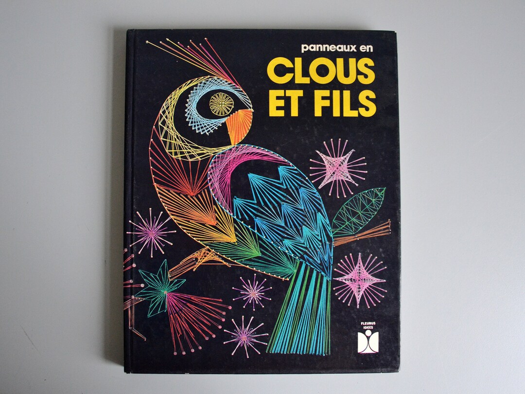 String Art Book by Fleurus Edition, Vintage Creative Hobbies 70s - Etsy