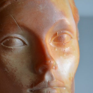Vintage Resin Mannequin Head, Man Woman Head, Cabinet of Curiosities ...