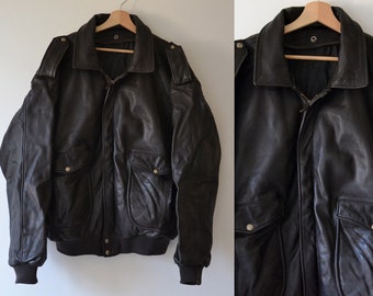 French Leather Jacket - Etsy
