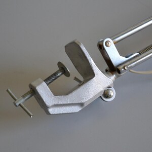 Vintage Studio Lamp, Articulated Arm Lamp, Vise Lamp - Etsy