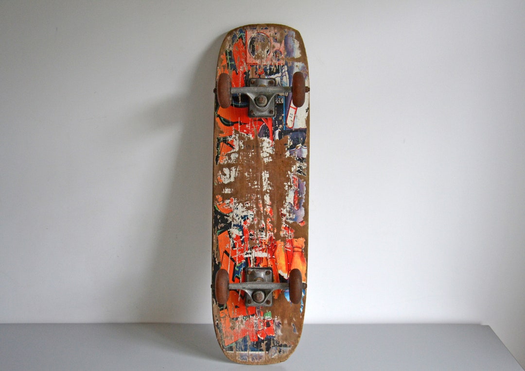 Vintage Skateboard 90s - Etsy