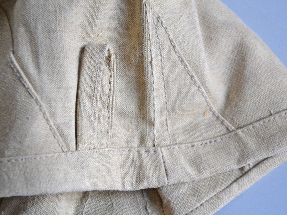 Belgian Army Hat Cap, Vintage Linen From the 60s - Etsy