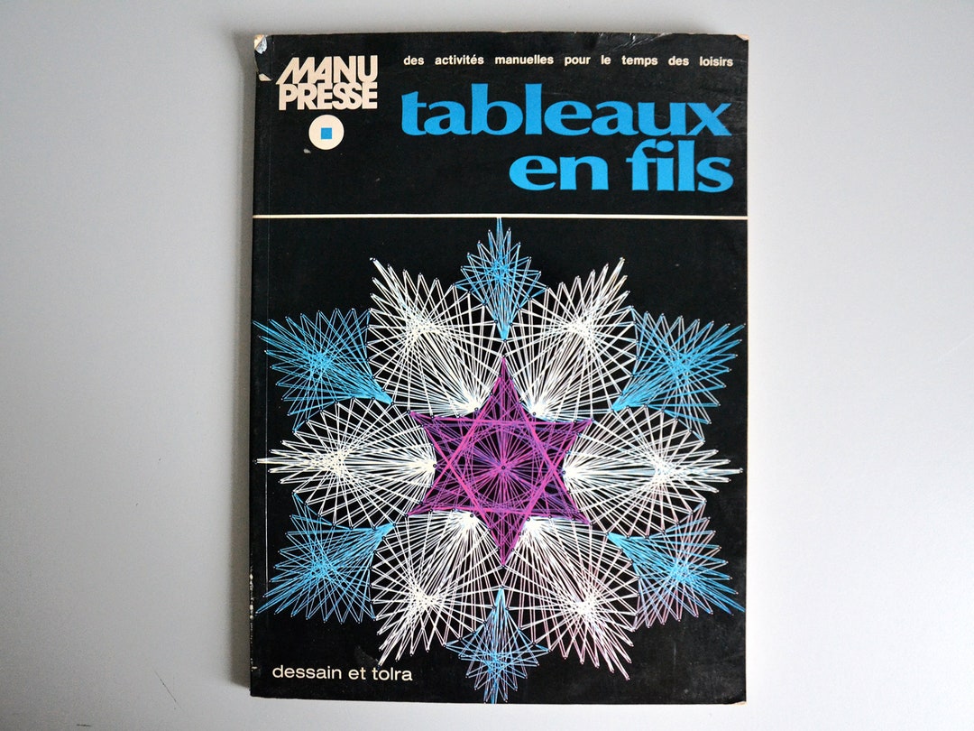 String Art Book, Vintage Creative Hobbies 70s - Etsy