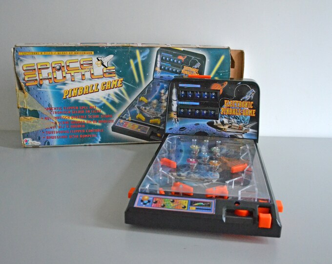 Vintage SPACE SHUTTLE Pinball, Table Flipper - Etsy