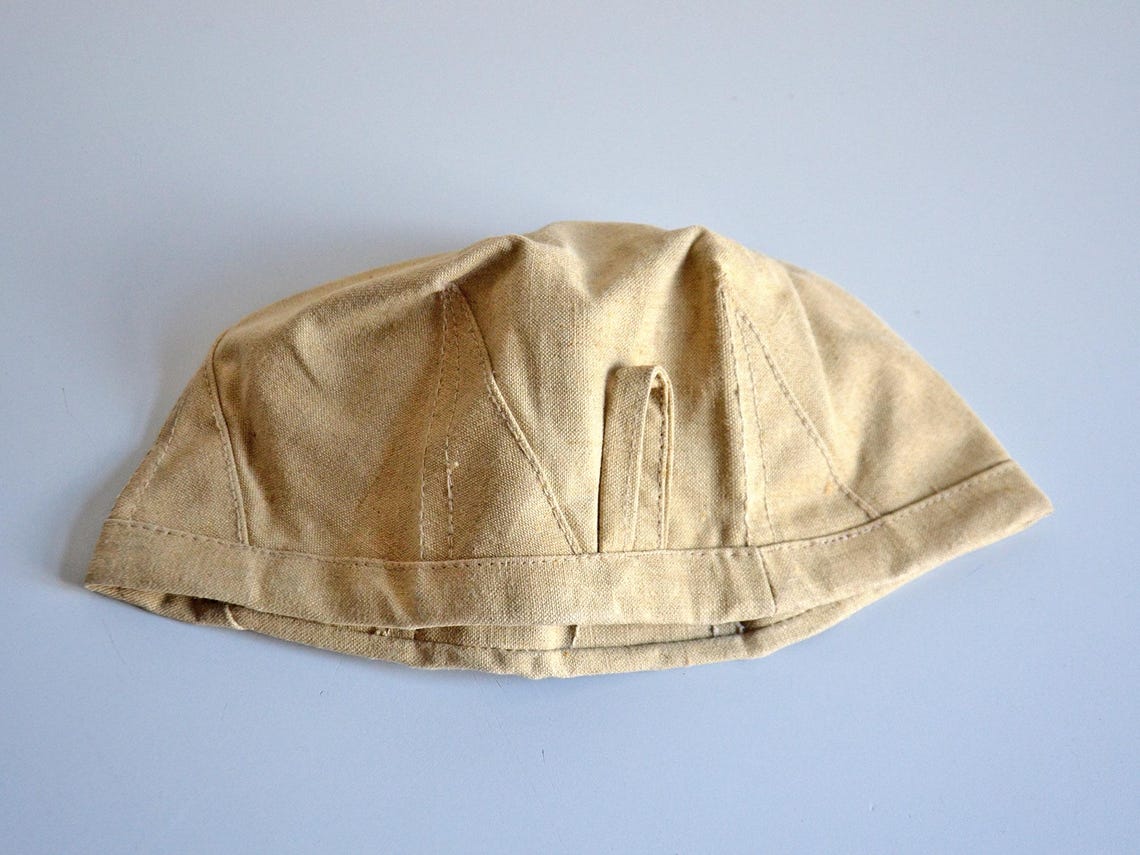 Belgian Army Hat Cap, Vintage Linen From the 60s - Etsy