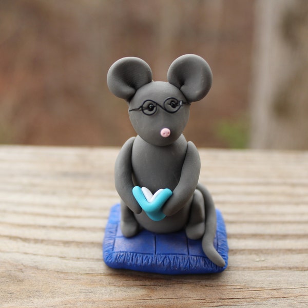 Polymer Clay Mouse - Etsy