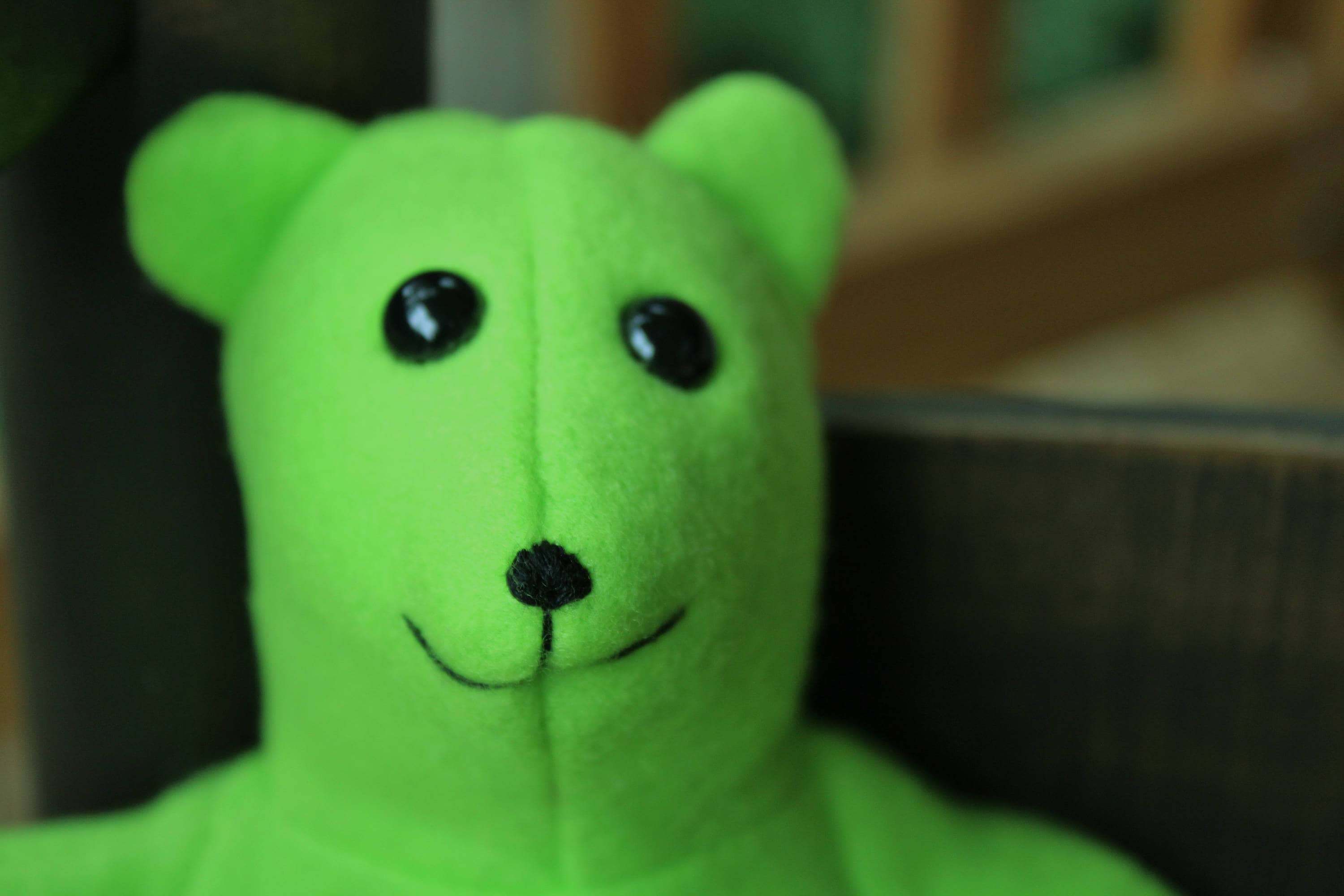 Fleece Bear Stuffed Animal Fleece Stuffed Animal Handmade - Etsy.de