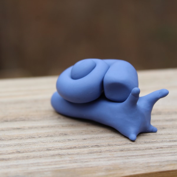 Polymer Clay Snail - Etsy