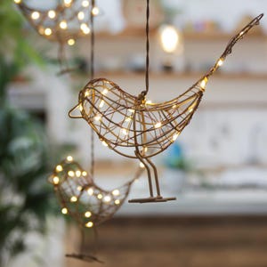 Hanging Robin Light - Etsy