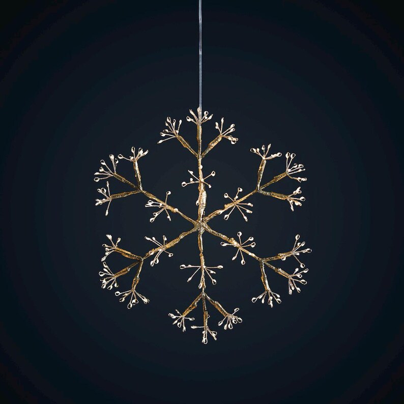 Snowflake LED Light - Etsy