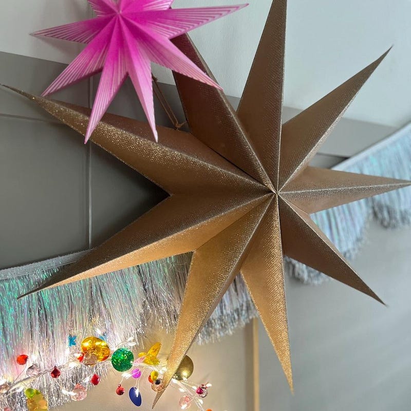 Large Paper Stars - Etsy UK