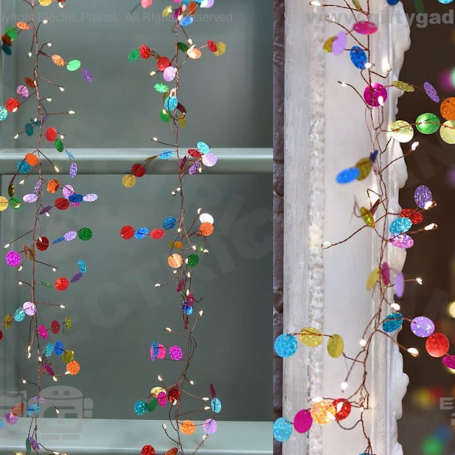 Confetti Fairy Lights - Etsy