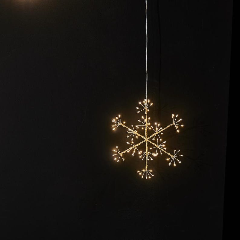 Snowflake LED Light - Etsy