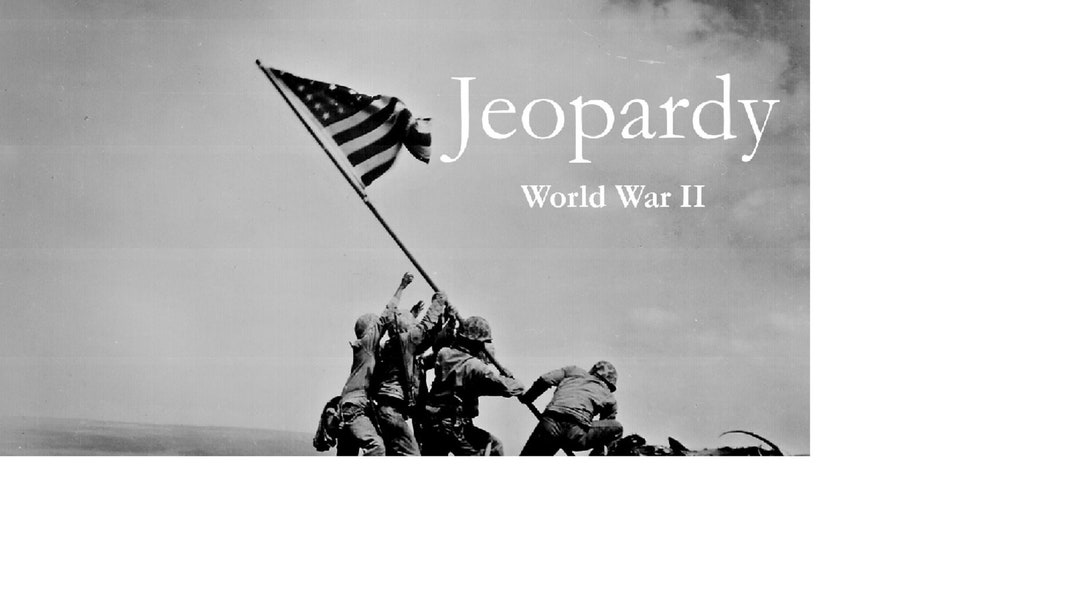 World War II Jeopardy Interactive and Educational Version of Powerpoint ...