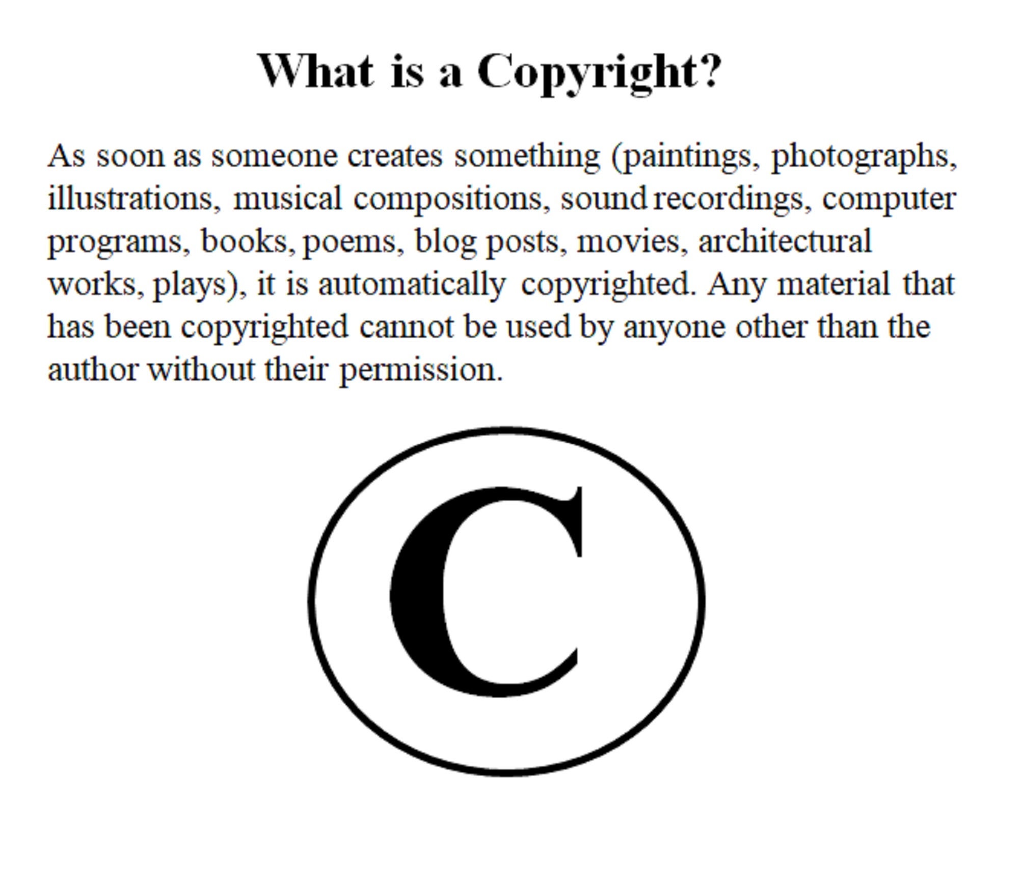 Copyright and Fair Use - Etsy
