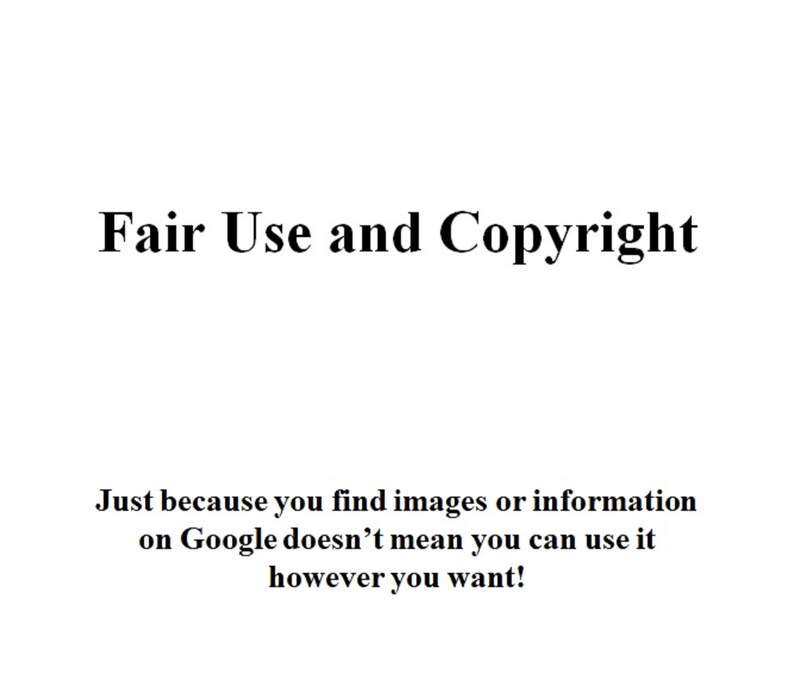 Copyright and Fair Use - Etsy