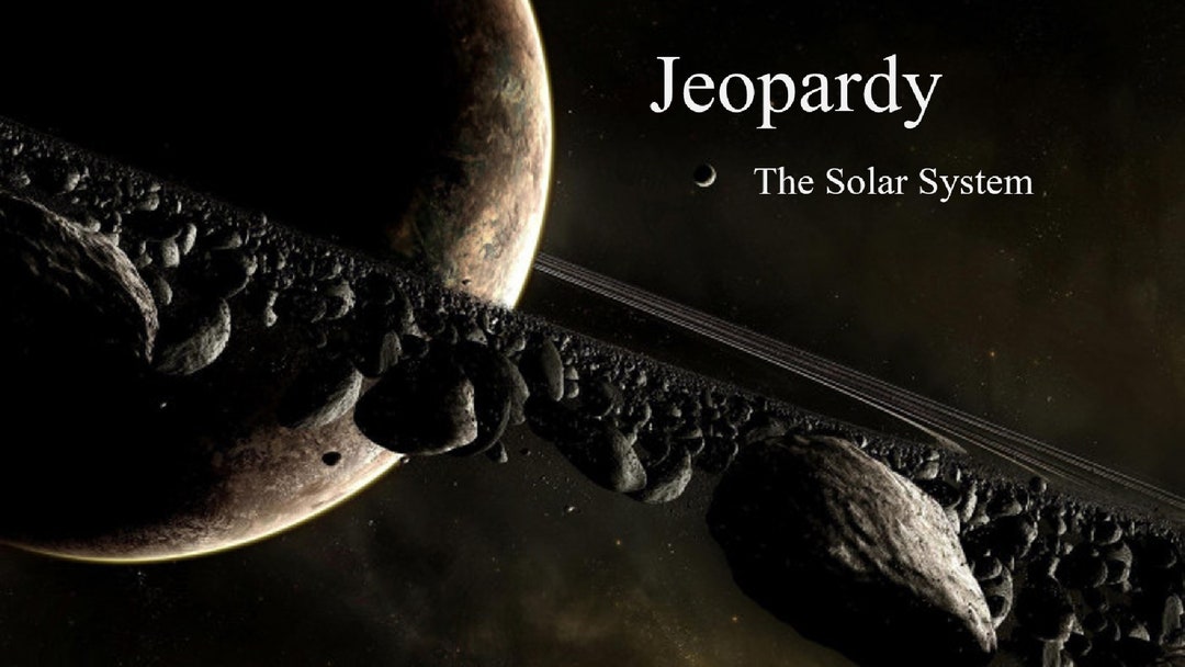 Buy The Solar System - Jeopardy - Interactive and Educational Version ...
