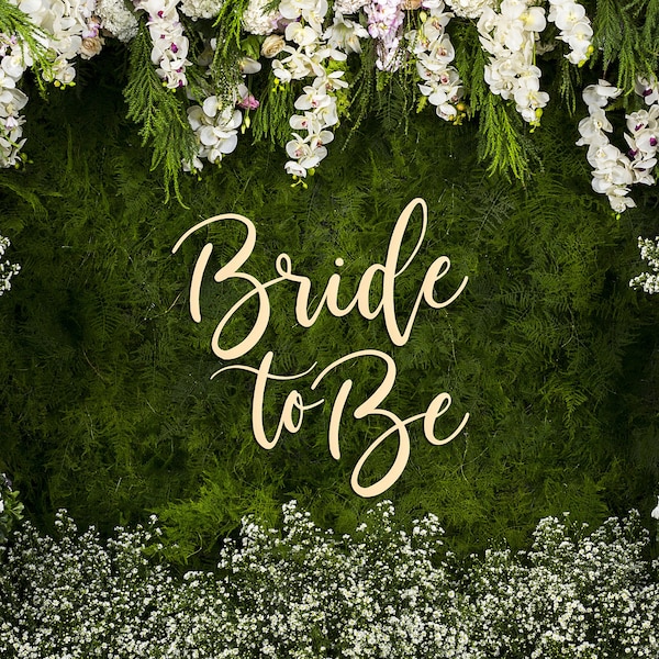 Bride to Be Sign - Etsy