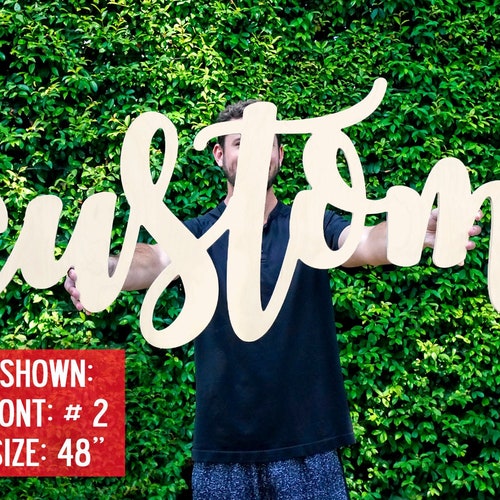 Custom Wood Name Sign Wooden Name Wooden Sign Name Sign | Etsy