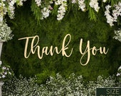 Thank You Wood Sign Wood Thank You Sign Wooden Thank You | Etsy