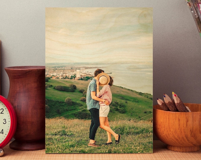 Wood Photo Print Custom Wood Picture Photo on Wood Wood Gift - Etsy