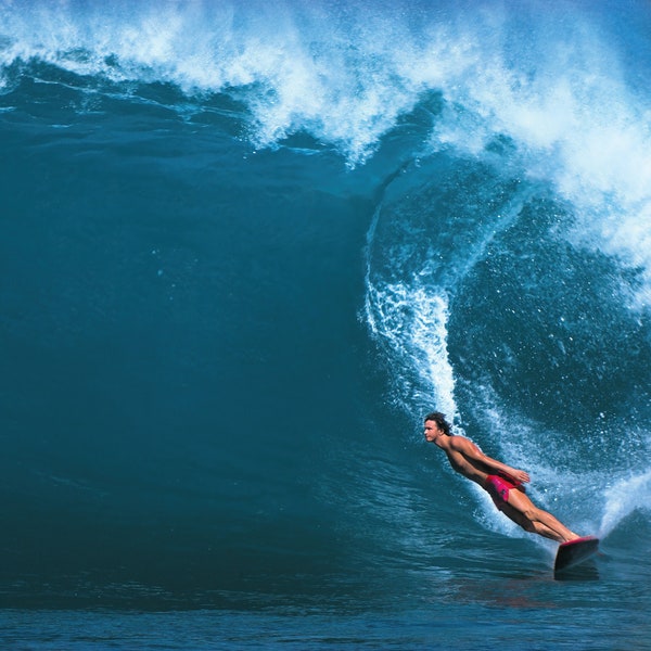 Vintage Surfer Art - Etsy