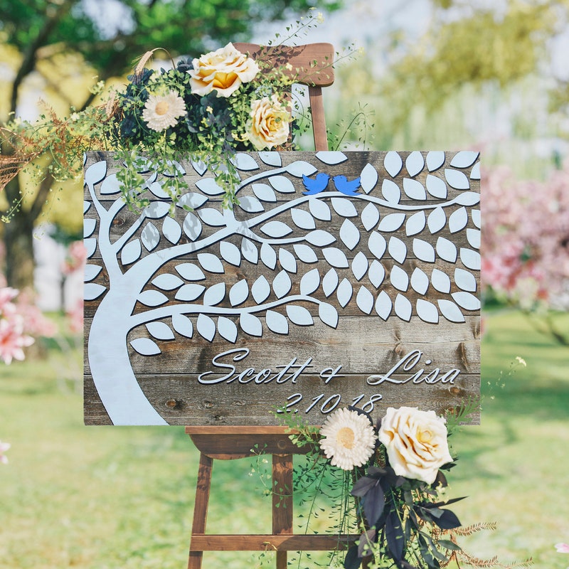 Guest Book Tree - Etsy