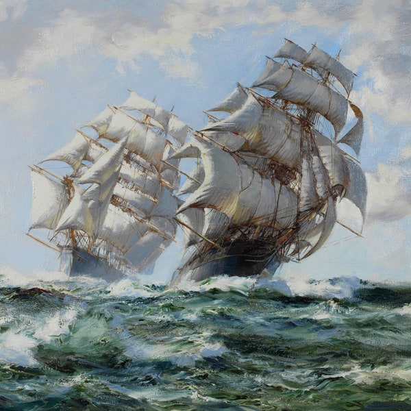 Montague Dawson Prints - Etsy