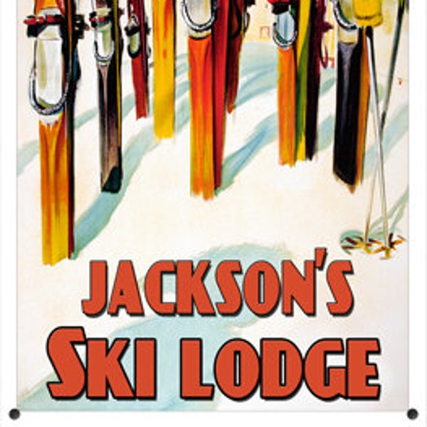 Custom Ski Resort Signs - Etsy