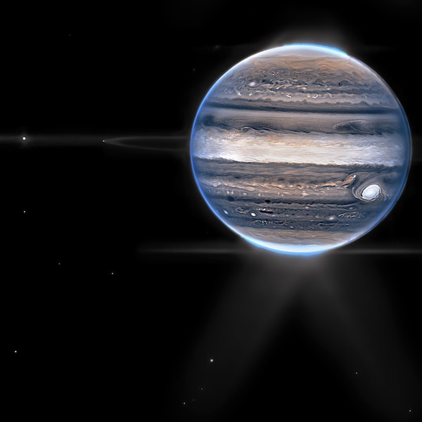 James Webb Jupiter With Rings - Etsy