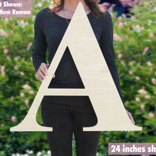 Small to Large Wood Letters 12 18 24 FAST - Etsy