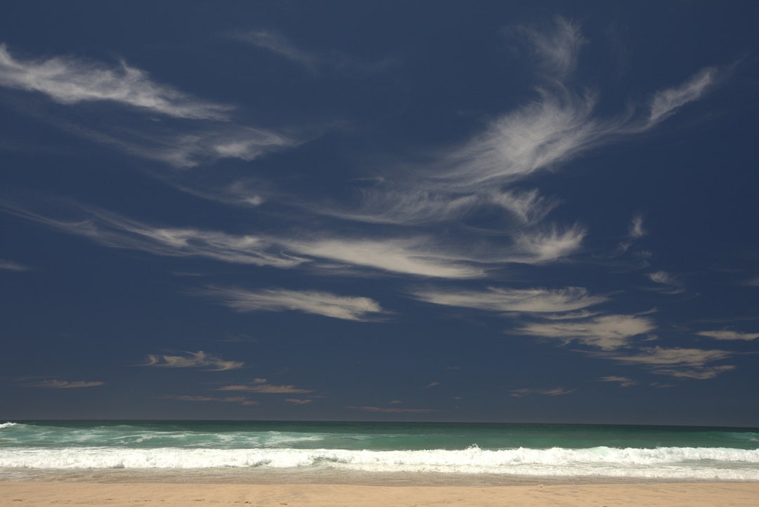 Ocean Minimalist Pano by Dan Merkel Photography Print Poster Canvas ...