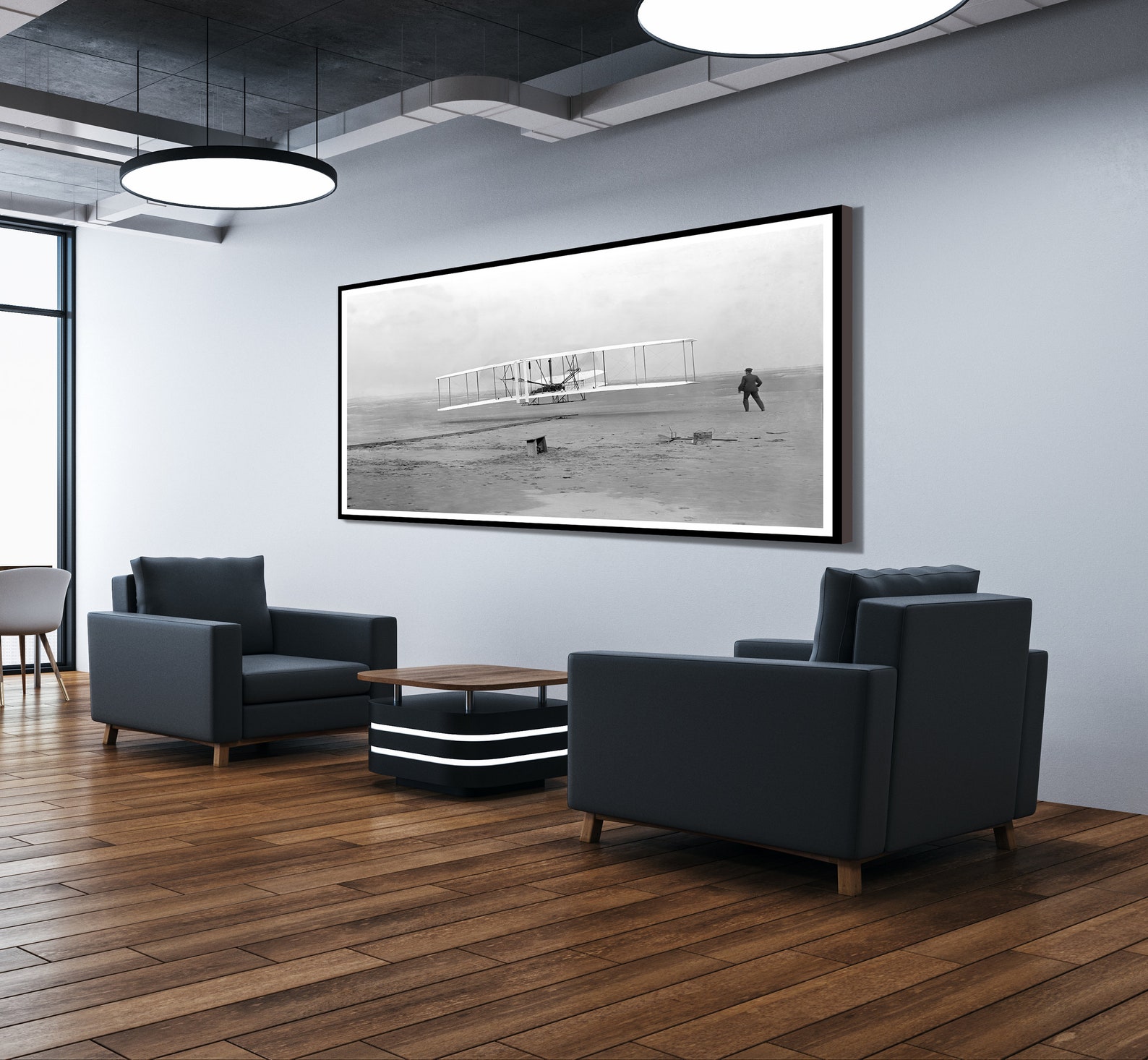 1903 Wright Brothers Famous First Flight Poster Aviation Poster ...