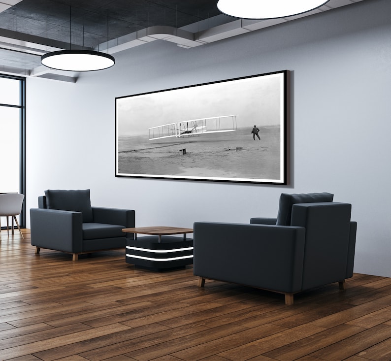 1903 Wright Brothers Famous First Flight Poster Aviation - Etsy