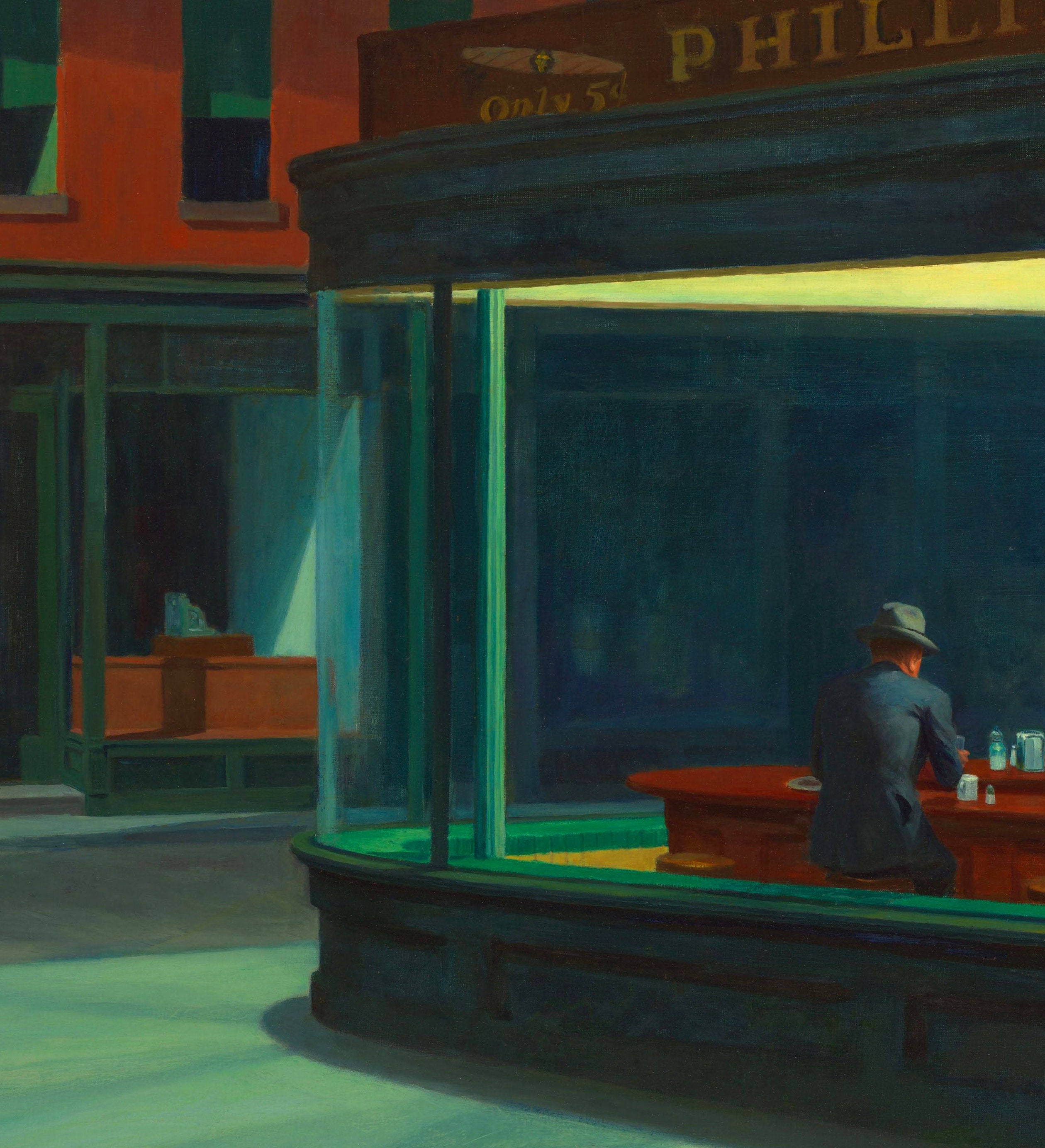 Nighthawks by Edward Hopper Painting Print Reproduction Wall - Etsy
