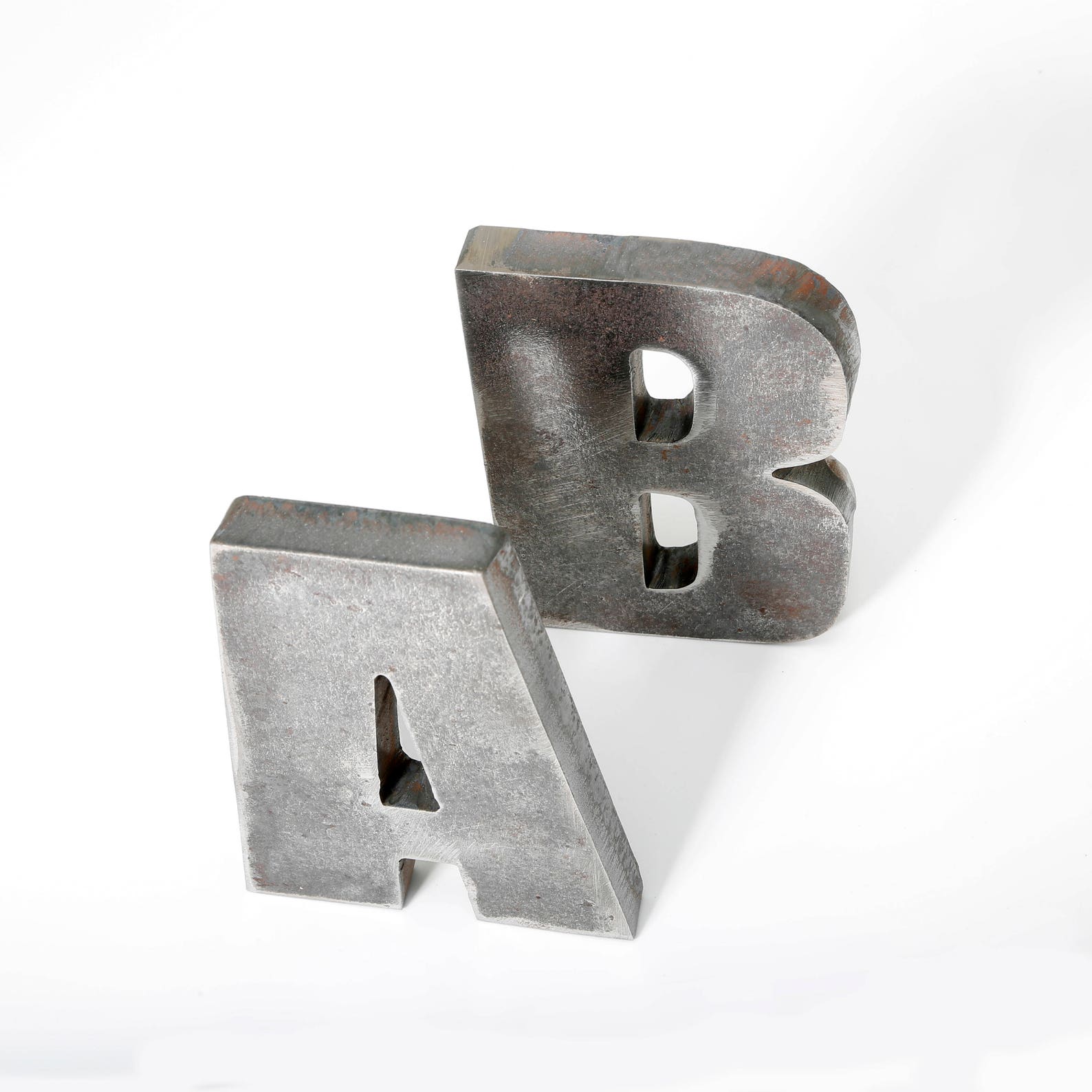 Metal Letter CNC Plasma Cut 1/2 Inch Thick Steel Letters FAST SHIPPING ...