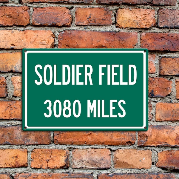 Soldier Field Sign - Etsy
