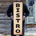 Handcrafted Vintage Bistro Steel Sign (36"x10") PSS00030 Antique Bistro ...