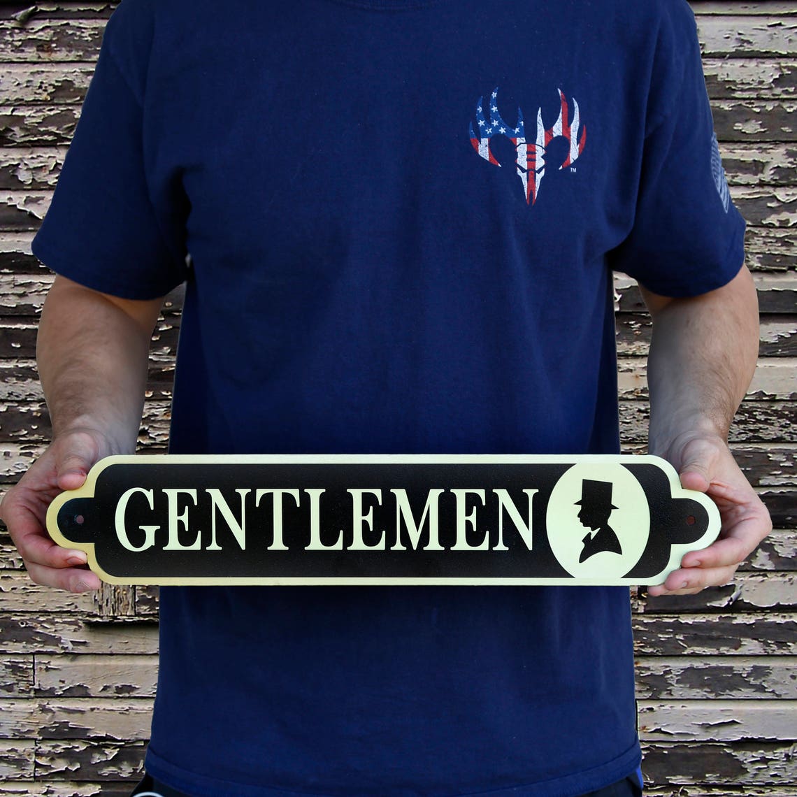 Vintage Restroom Sign Men Gentlemen Entrance Men's - Etsy