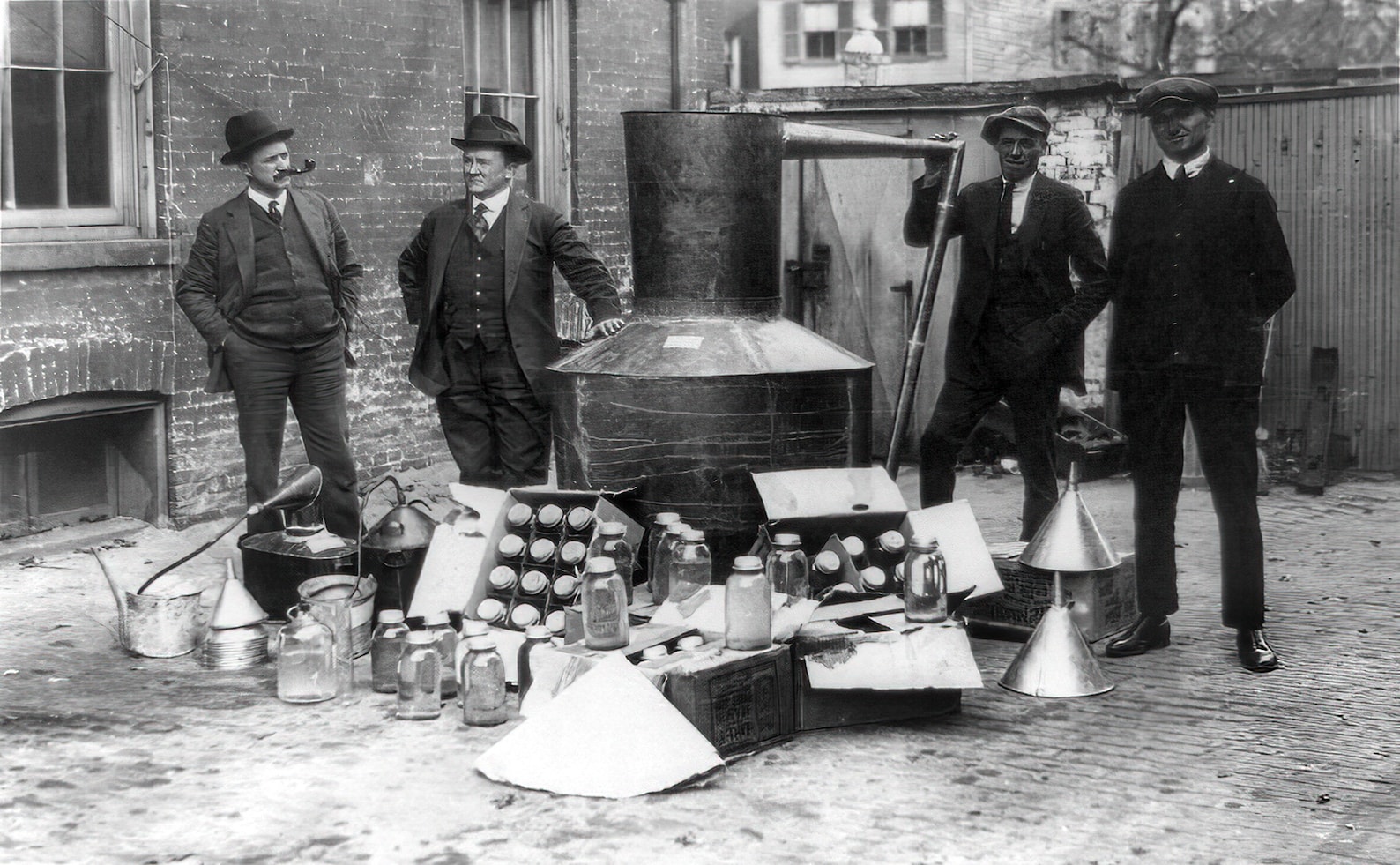 Prohibition Liquor Bust Poster 1920's Photo Vintage | Etsy
