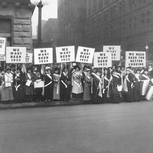 1932 WE WANT BEER Sign Protest Against Prohibition 18th - Etsy