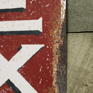 Handcrafted Vintage Exit Arrow Dibond Aluminum Sign (PSS00002) - Etsy