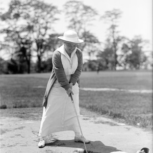 Vintage GOLF Poster, Teeing off Parody, Funny Golf Photography, Black ...