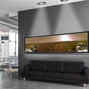 NASA PERSEVERANCE Rover Panorama 2021, Mars Landing Exploration, NASA ...