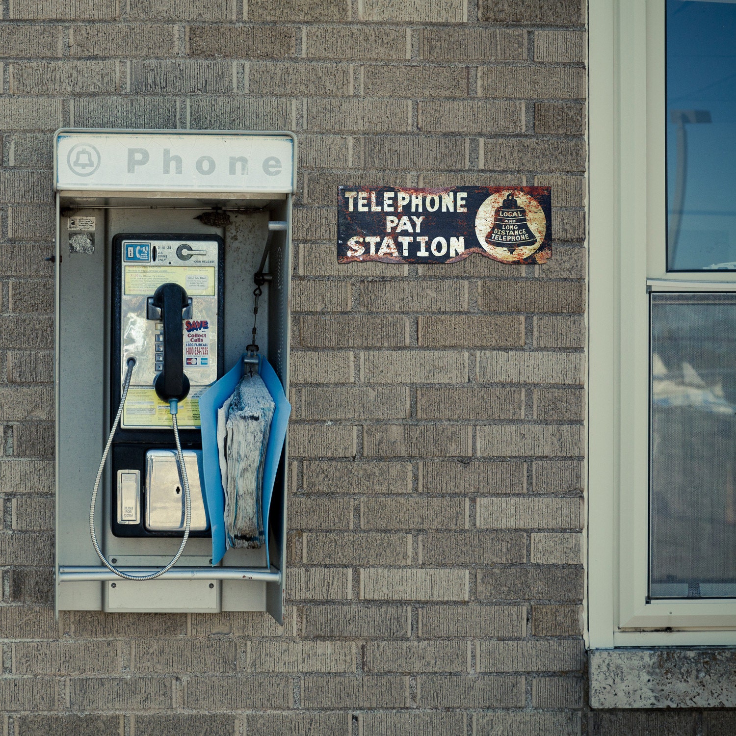 Plasma Cut Aluminum dibond Vintage Telephone Sign Rustic - Etsy