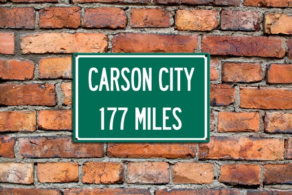 Carson City Highway Signs